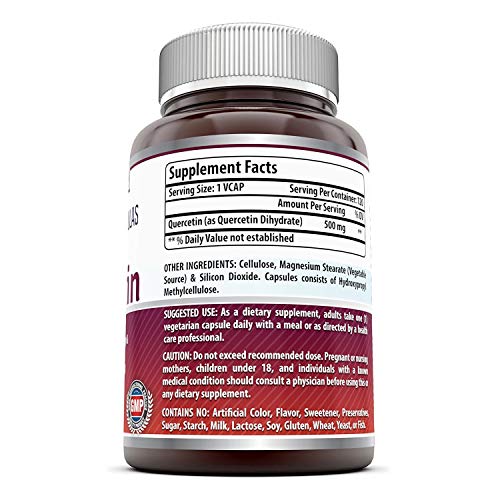 500 mg quercetin for immune support