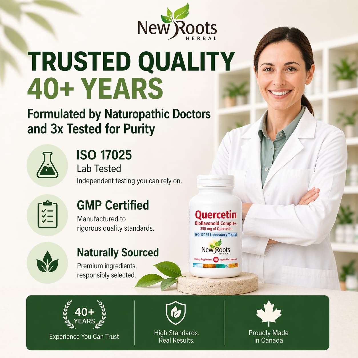 500 mg Quercetin for immune support