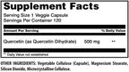 500 mg Quercetin for immune support