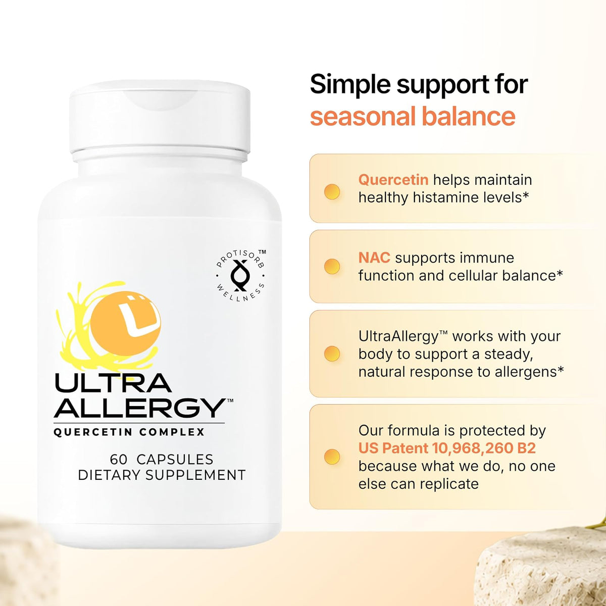 500 mg Quercetin for immune support