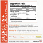 500 mg quercetin for seasonal relief