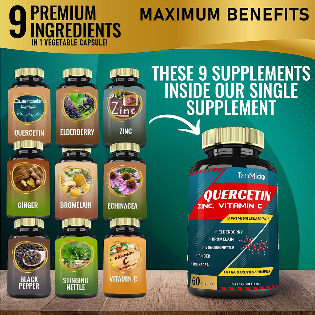500 mg Quercetin health supplement
