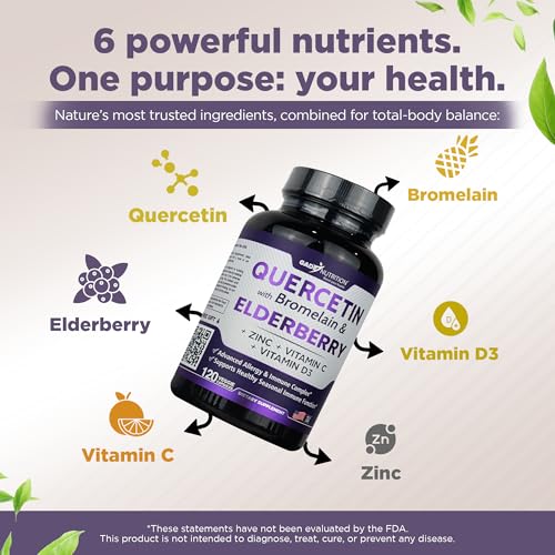 500 mg Quercetin with Bromelain