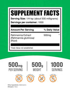 500 mg Rehmannia extract powder