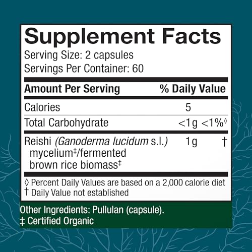 500 mg reishi for immune support