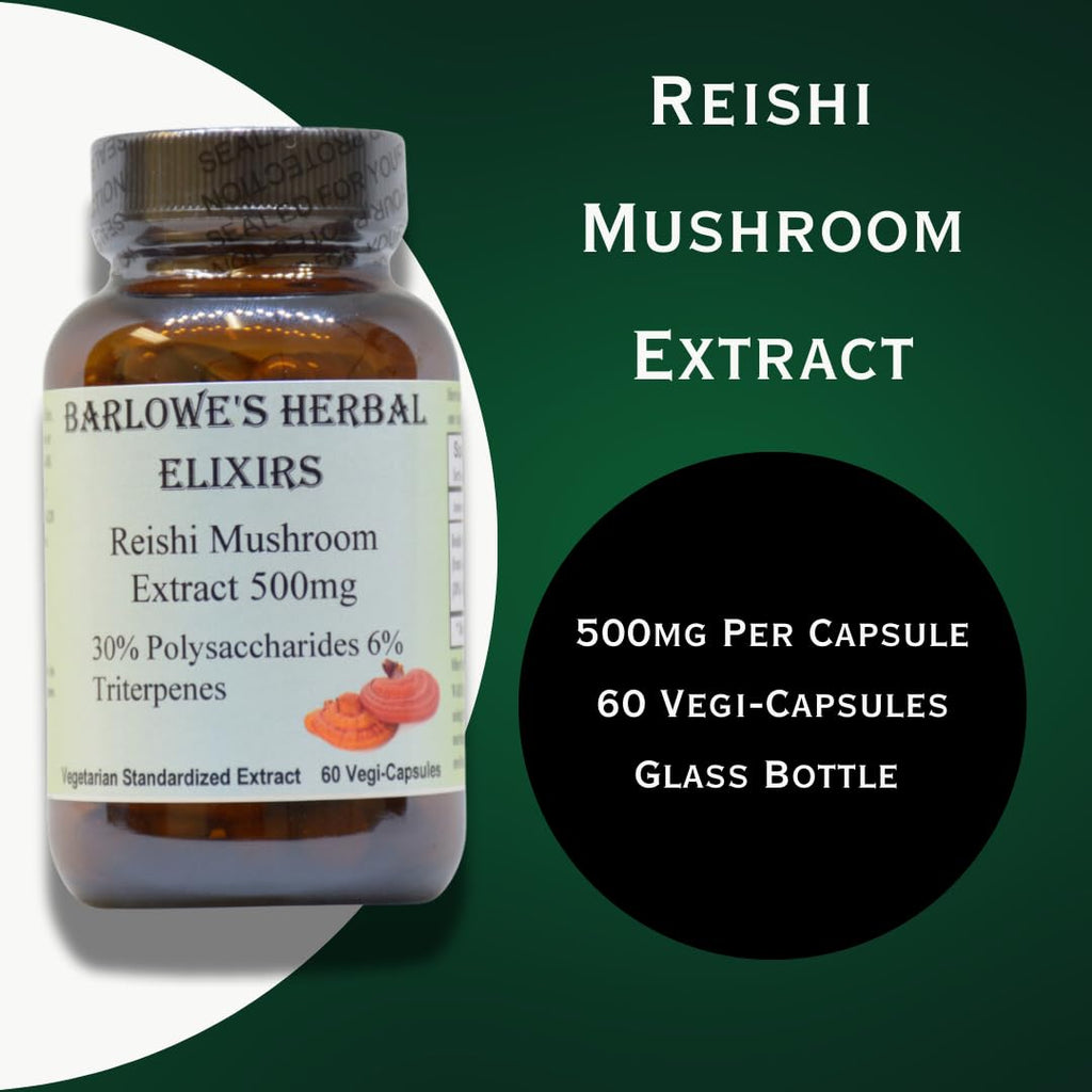 500 mg Reishi mushroom veggie capsules