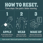 500 mg Reset patches for energy
