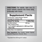 500 mg resveratrol antioxidant supplement