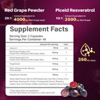 500 mg Resveratrol for heart health
