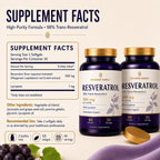 500 mg Resveratrol softgels for health