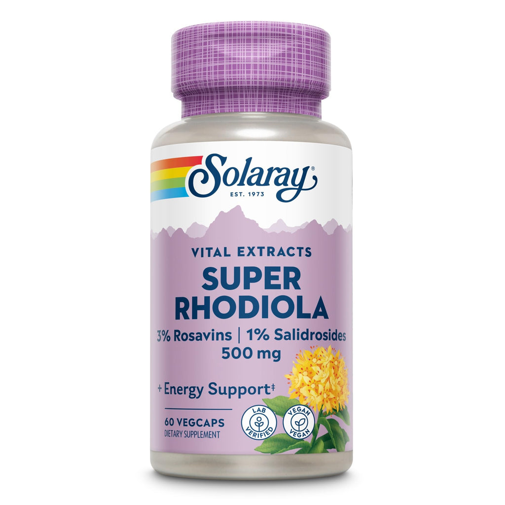 500 mg Rhodiola extract capsules