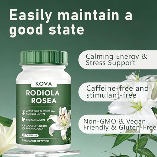 500 mg Rhodiola Rosea capsules