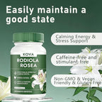 500 mg Rhodiola Rosea capsules