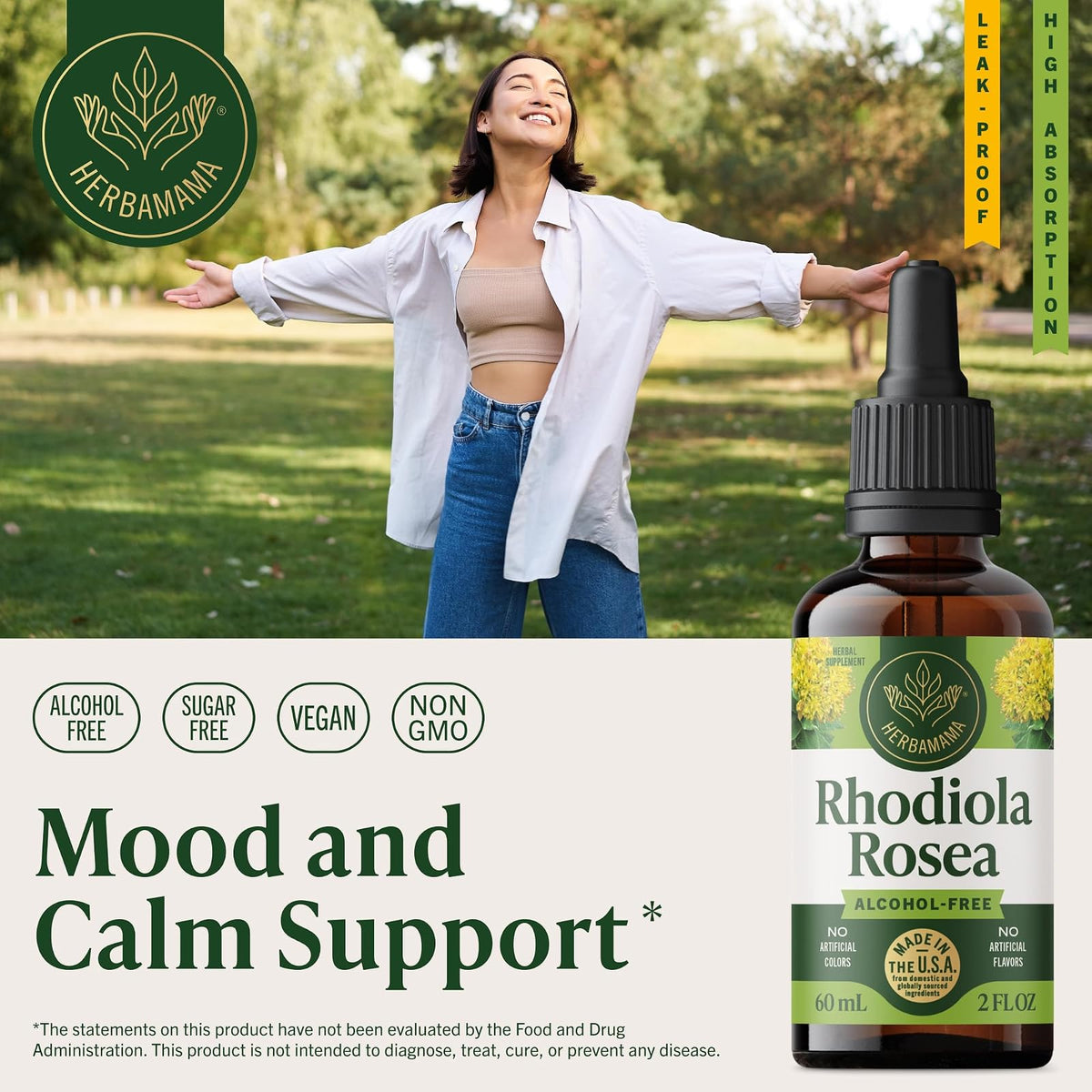 500 mg Rhodiola Rosea supplement
