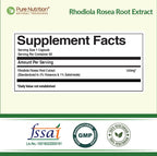 500 mg Rhodiola veg capsules