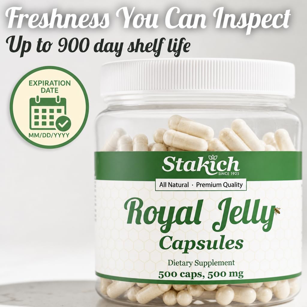 500 mg Royal Jelly multivitamin for women