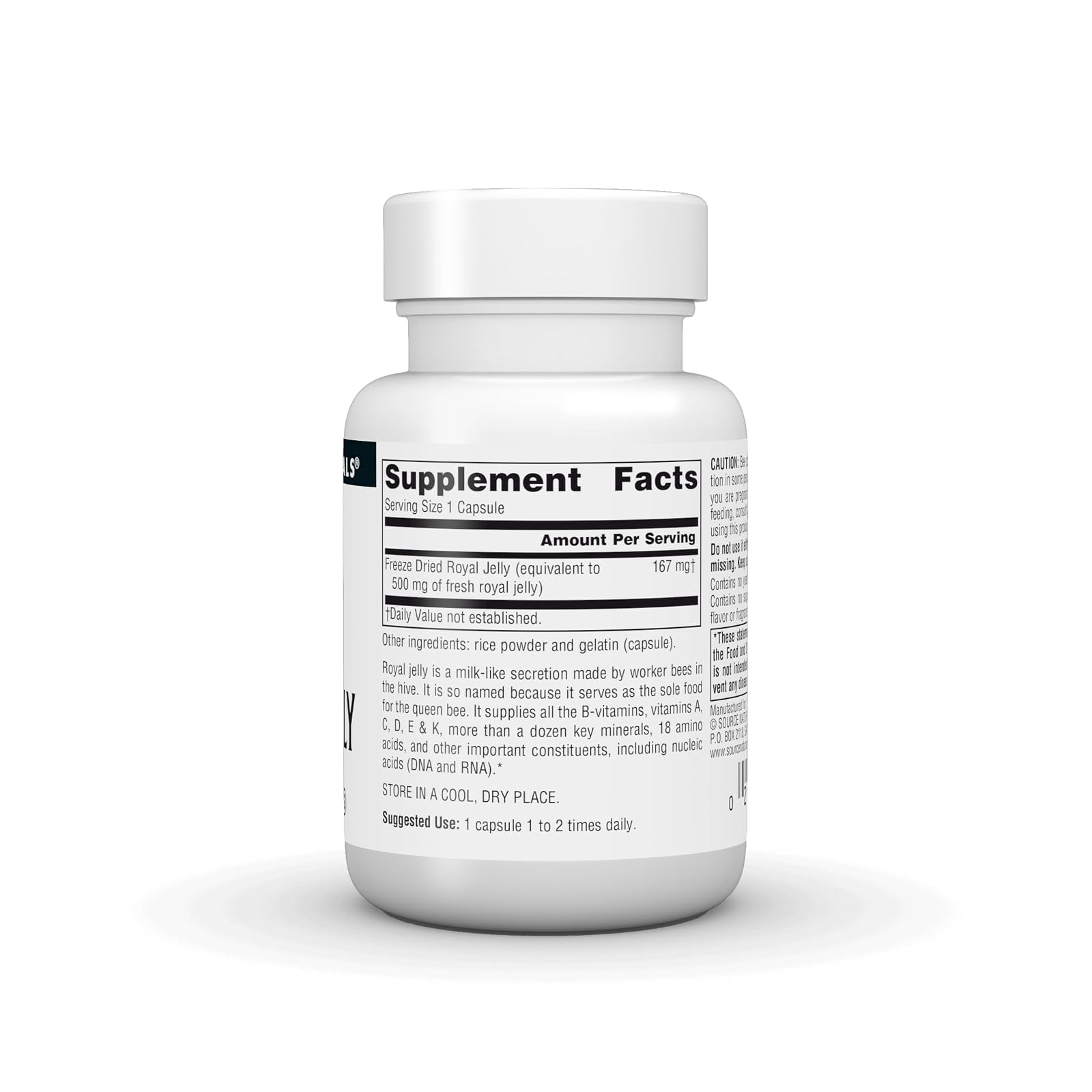 500 mg Royal Jelly supplement