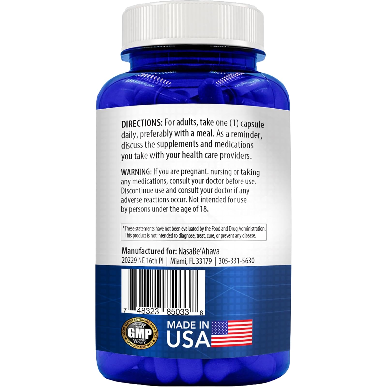 500 mg SAM-E multivitamin for men