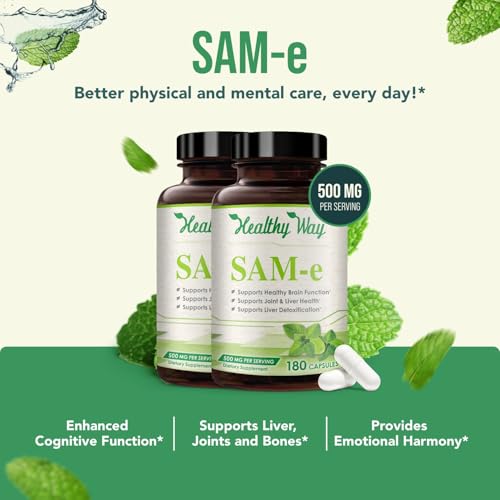 500 mg SAM-e multivitamin for men