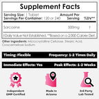 500 mg Sarcosine multivitamin for men