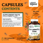 500 mg Sarsaparilla for weight management
