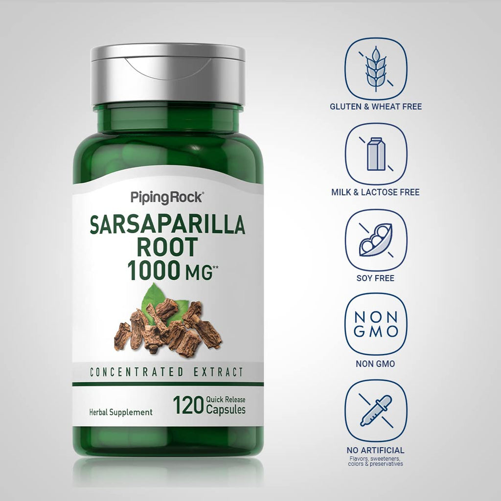 500 mg Sarsaparilla Root Extract
