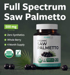 500 mg Saw Palmetto capsules for men