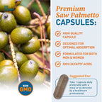 500 mg saw palmetto dosage