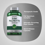 500 mg saw palmetto extract dosage