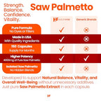 500 mg saw palmetto extract dosage