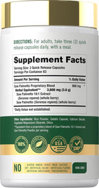 500 mg saw palmetto for hair health
