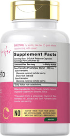 500 mg saw palmetto for hair support