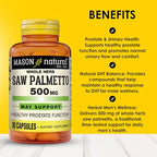 500 mg Saw Palmetto for men