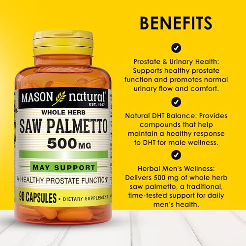 500 mg Saw Palmetto for men