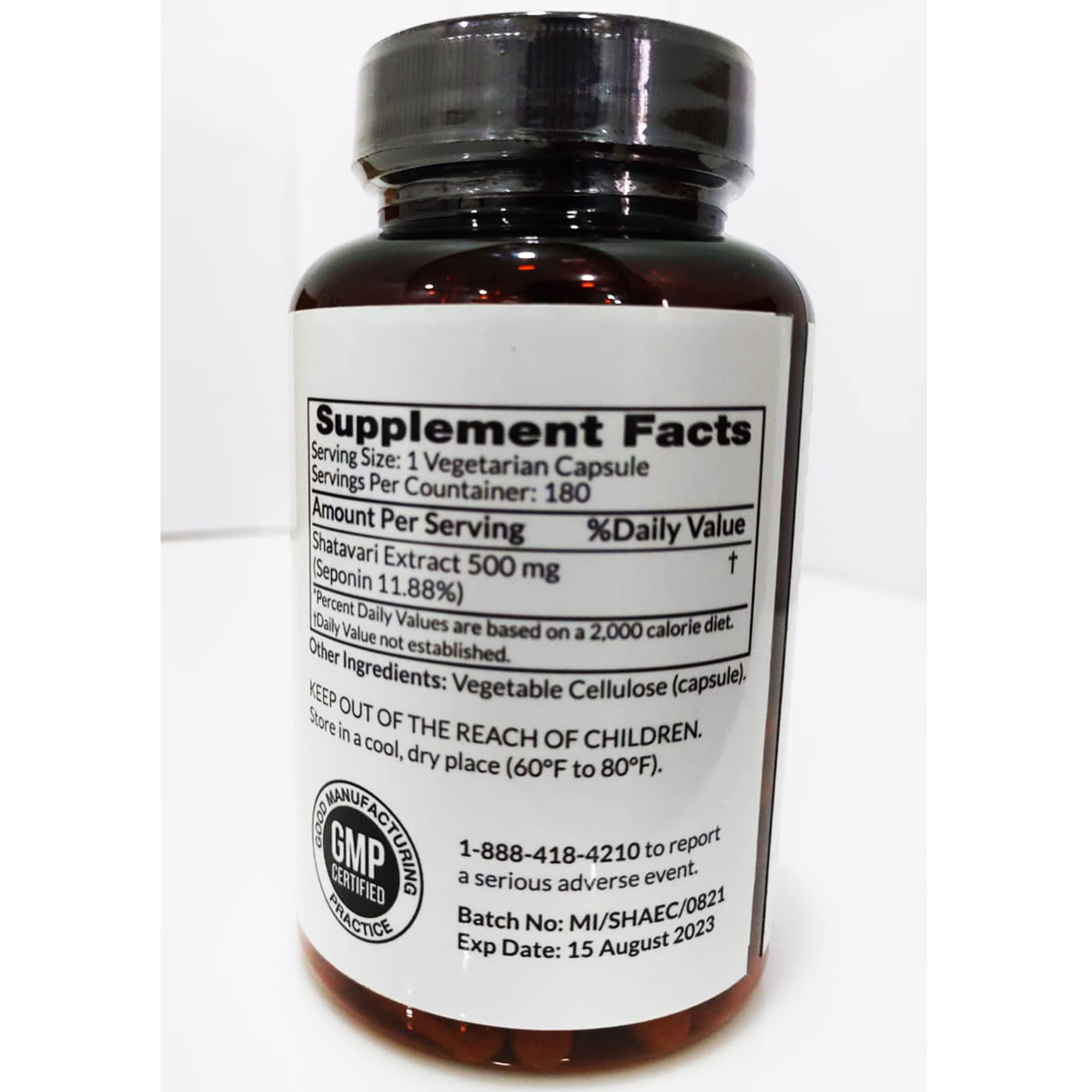 500 mg Shatavari health benefits