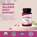 500 mg Shatavari tablets for wellness