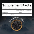 500 mg Shilajit capsules for vitality