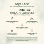 500 mg Shilajit extract capsules