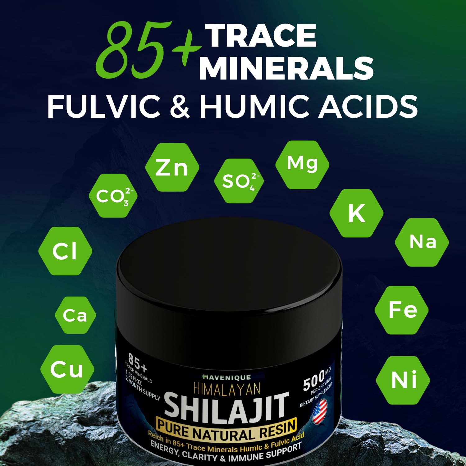 500 mg shilajit for daily vitality