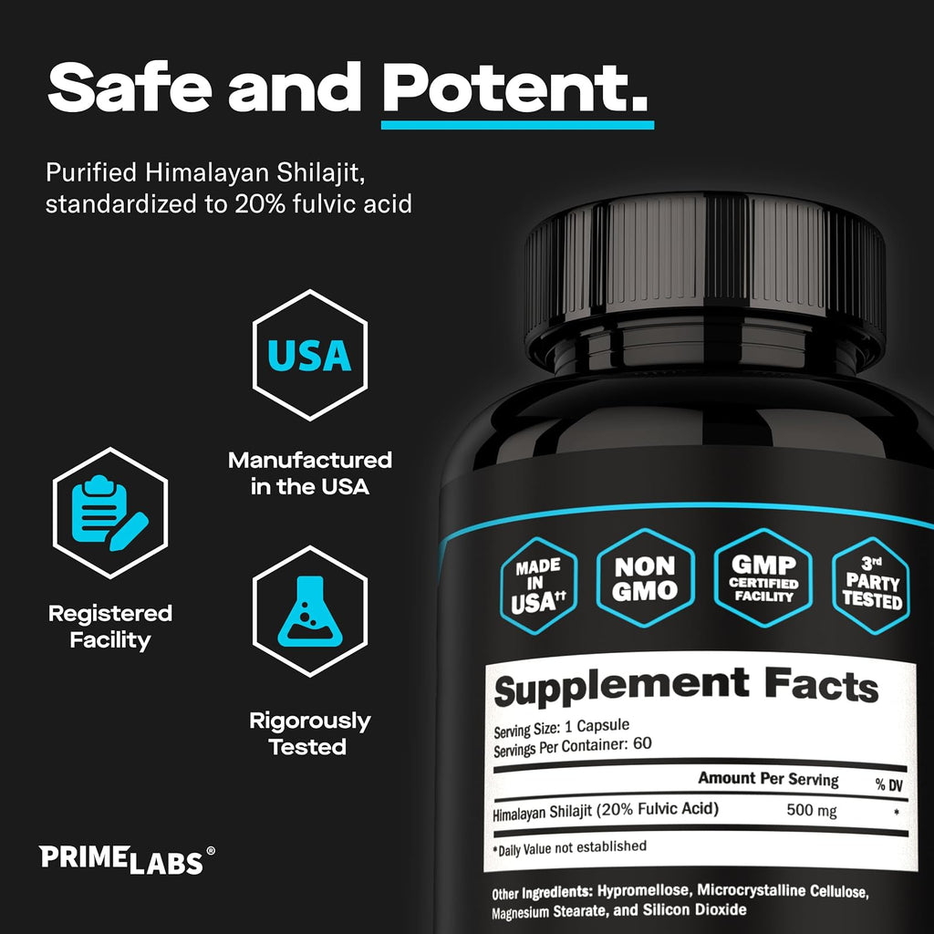 500 mg shilajit for daily vitality