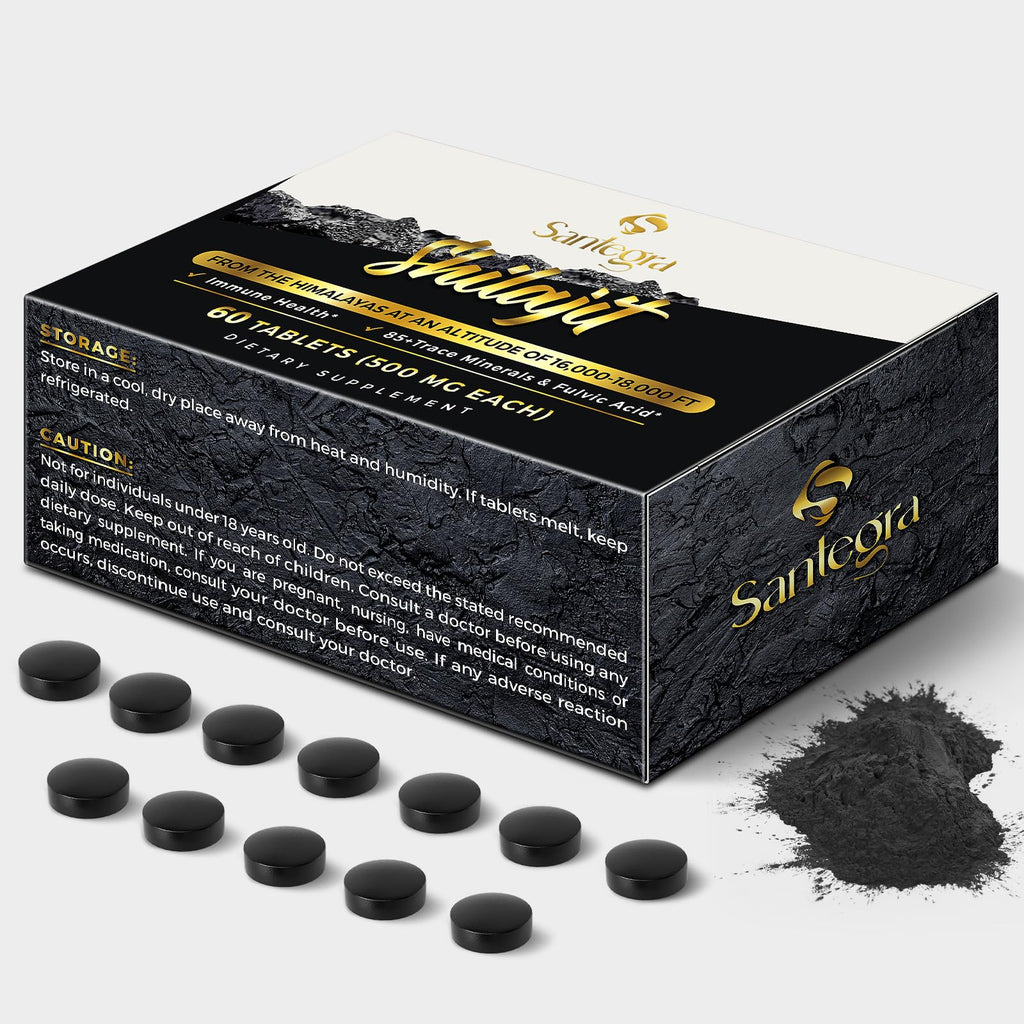 500 MG Shilajit tablets for energy