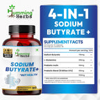 500 mg Sodium Butyrate for digestion