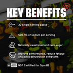 500 mg sodium electrolyte tablets for energy