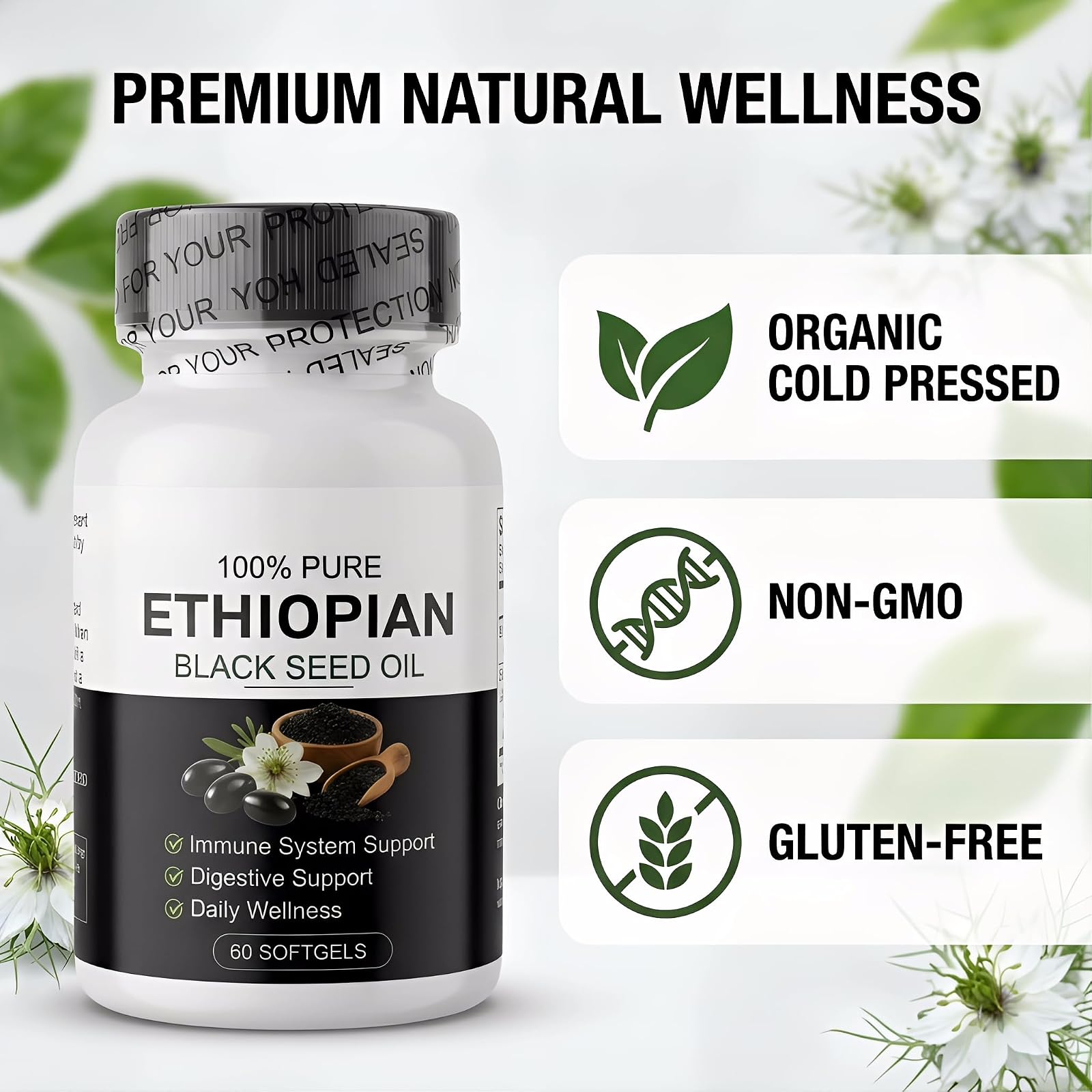 500 mg softgels for easy dosage