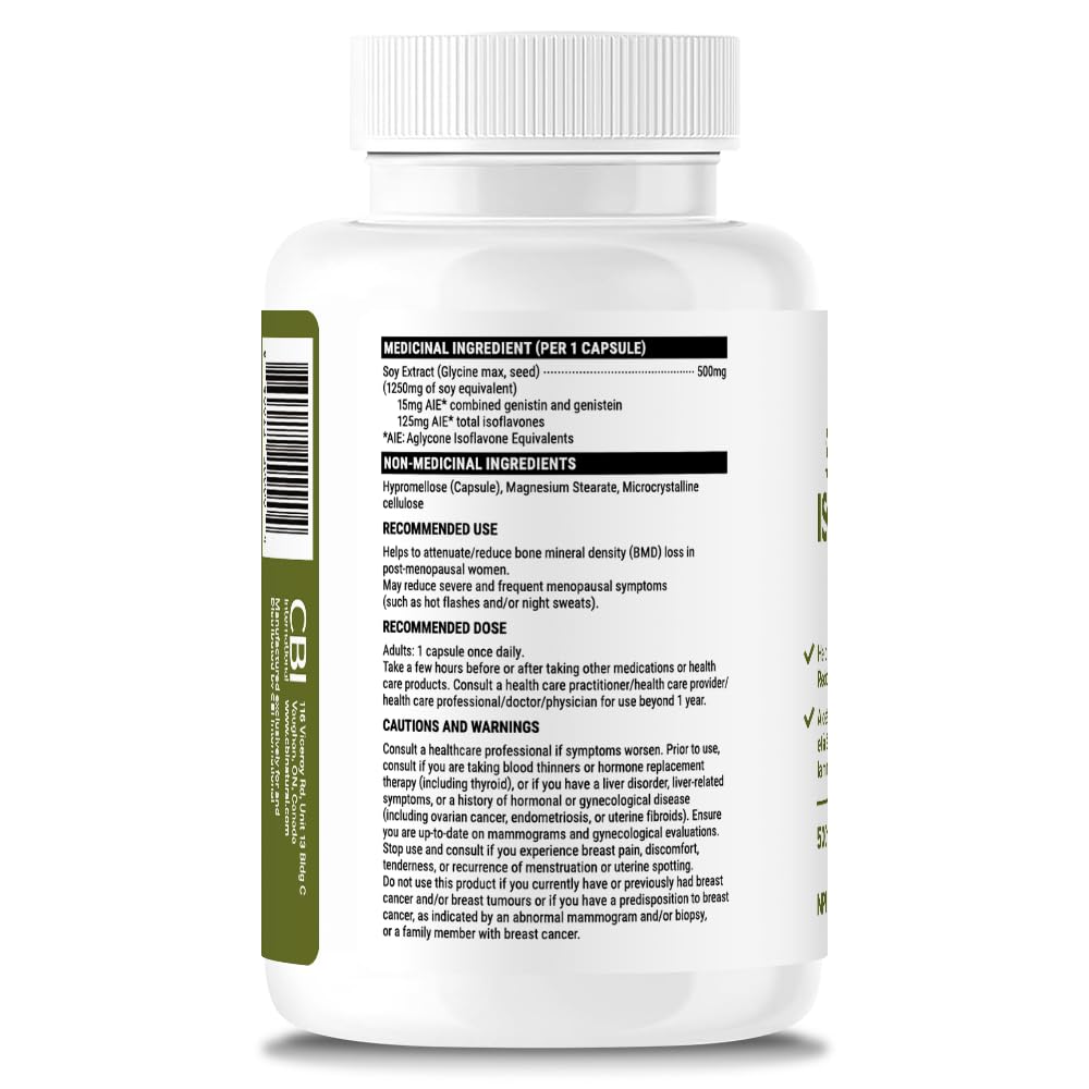 500 mg soy isoflavones benefits