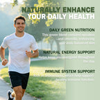 500 mg spirulina chlorella blend
