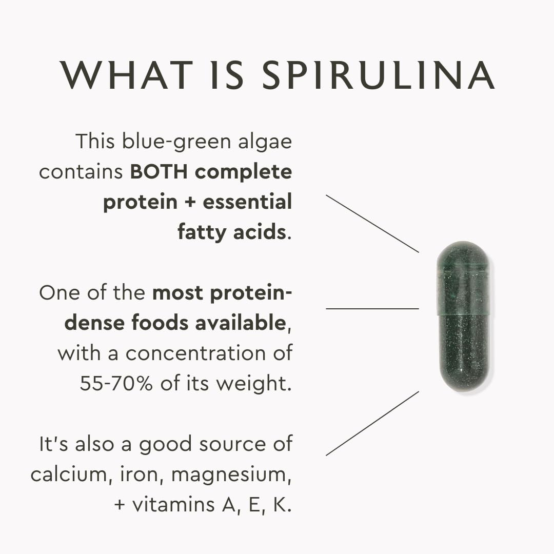 500 mg spirulina for daily nutrition