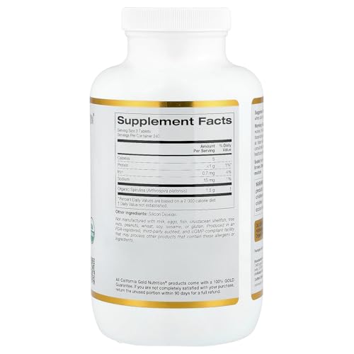 500 mg spirulina for daily wellness