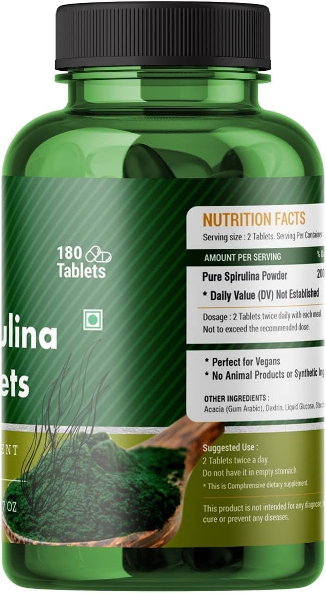 500 mg spirulina for daily wellness