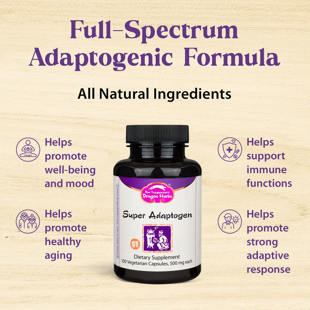 500 mg Super Adaptogen capsules